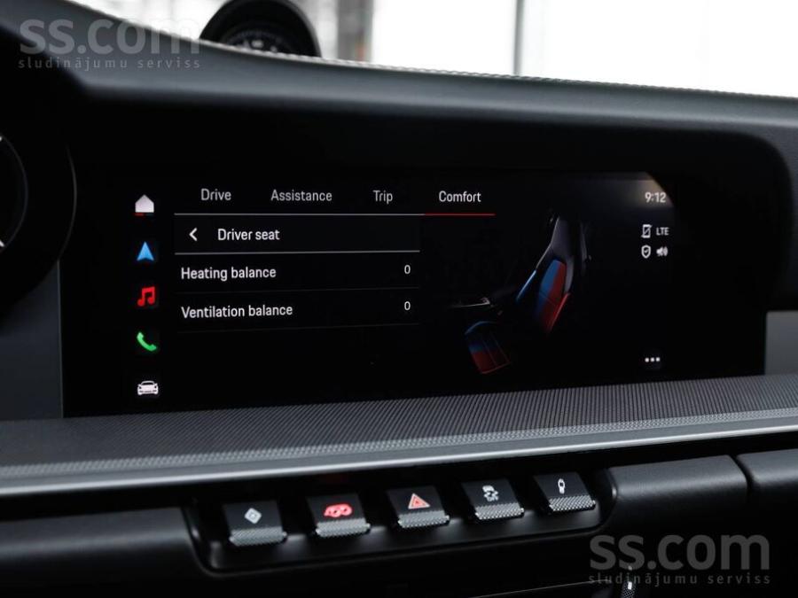 Синий Порше 911 2022 в Рига, объемом двигателя 3.00 л и пробегом 25 тыс. км за 129000 €, фото 33 на AUTOMOTO.COM.LV