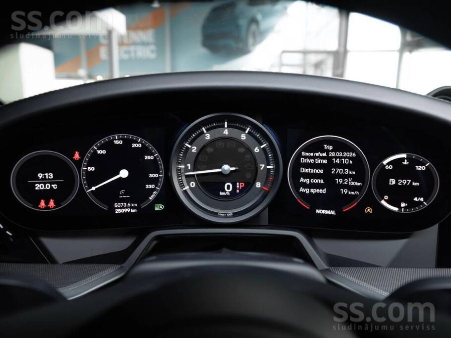 Синий Порше 911 2022 в Рига, объемом двигателя 3.00 л и пробегом 25 тыс. км за 129000 €, фото 34 на AUTOMOTO.COM.LV