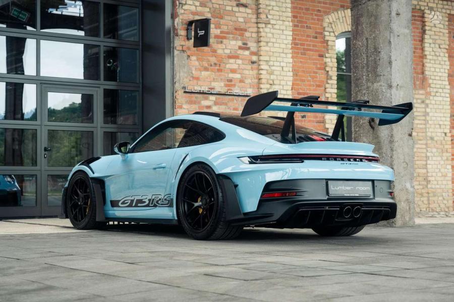 Zils Porsche 911 2024 Viļņa, ar dzinēja tilpumu 4.00 L un nobraukumu 2 tūkst. km par 345000 €, foto 50 vietnē AUTOMOTO.COM.LV