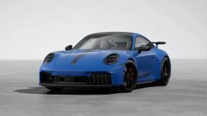 Zils Porsche 911 2025 Rīga, ar dzinēja tilpumu 3.60 L un nobraukumu 10 tūkst. km par 215000 €, foto  vietnē AUTOMOTO.COM.LV