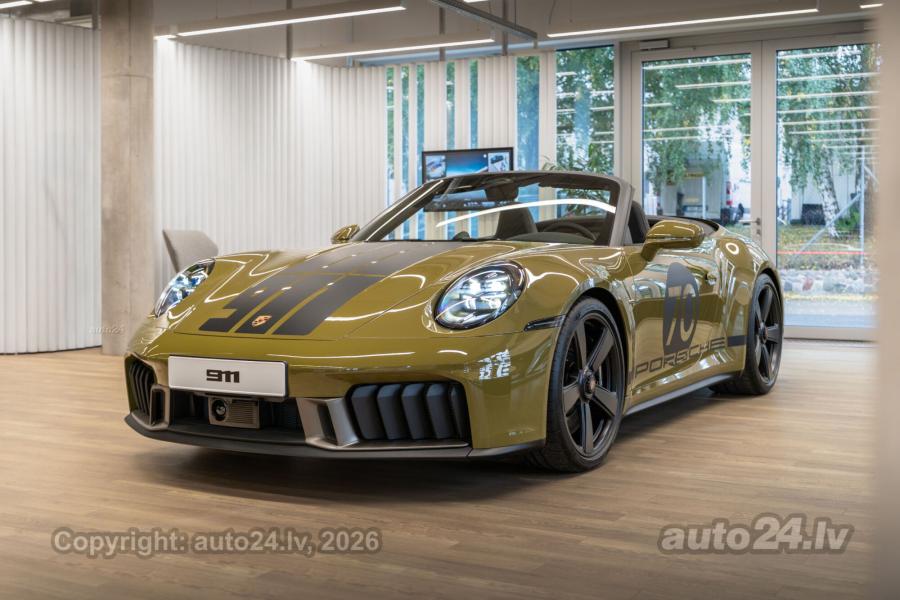 Porsche 911 2026 Tartu, ar dzinēja tilpumu 3.60 L un nobraukumu 0 tūkst. km par 278320 €, foto 1 vietnē AUTOMOTO.COM.LV