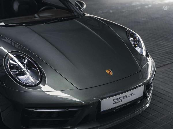 Pelēks Porsche 911 2023 Viļņa, ar dzinēja tilpumu 2.98 L un nobraukumu 14 tūkst. km par 169911 €, foto 9 vietnē AUTOMOTO.COM.LV