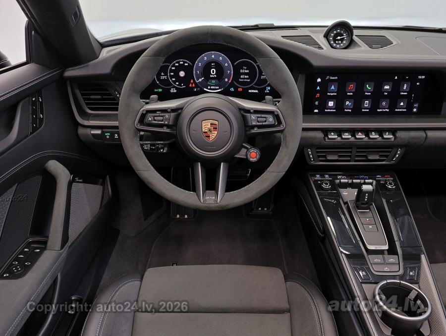 Grey Porsche 911 2025 in Tallinn, with an engine capacity of 3.60 L and mileage of 30 thousand km for 189900 €, photo 16 on AUTOMOTO.COM.LV