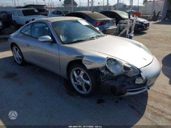 Pelēks Porsche 911 2001 Klaipėda, ar dzinēja tilpumu 3.39 L un nobraukumu 201 tūkst. km par 11000 €, foto 1 vietnē AUTOMOTO.COM.LV