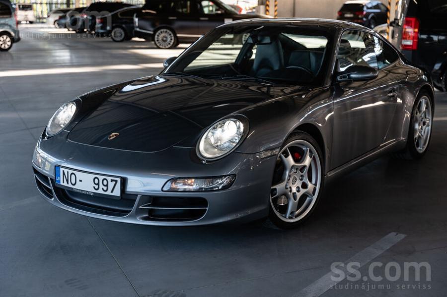 Pelēks Porsche 911 2005 Rīga, ar dzinēja tilpumu 3.80 L un nobraukumu 154 tūkst. km par 44997 €, foto 12 vietnē AUTOMOTO.COM.LV