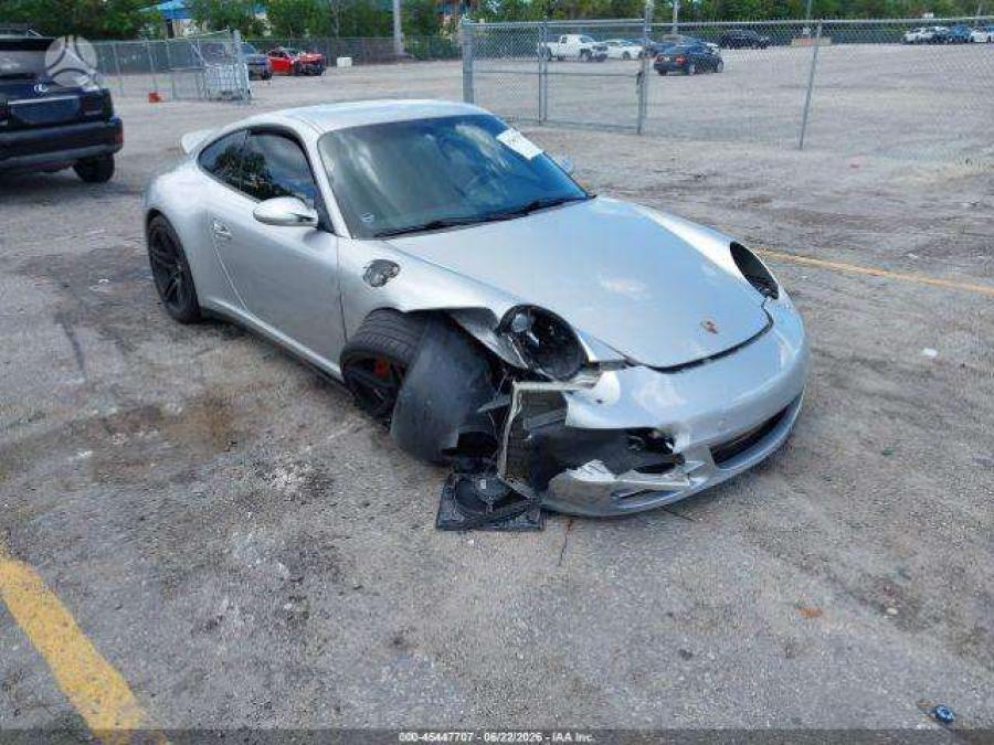 Grey Porsche 911 2007 in Klaipeda, with an engine capacity of 3.80 L and mileage of 120 thousand km for 32000 €, photo 1 on AUTOMOTO.COM.LV