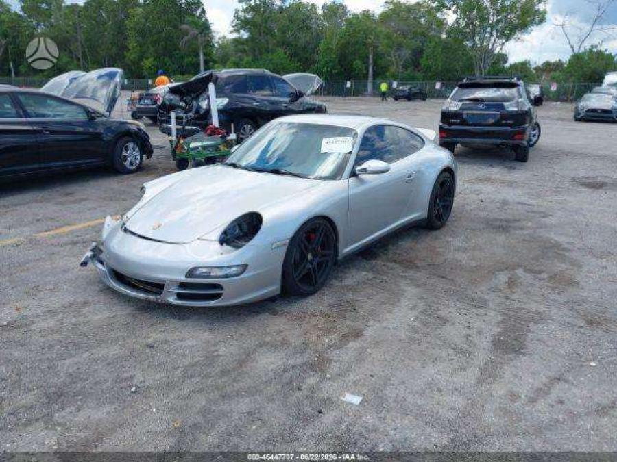 Grey Porsche 911 2007 in Klaipeda, with an engine capacity of 3.80 L and mileage of 120 thousand km for 32000 €, photo 3 on AUTOMOTO.COM.LV
