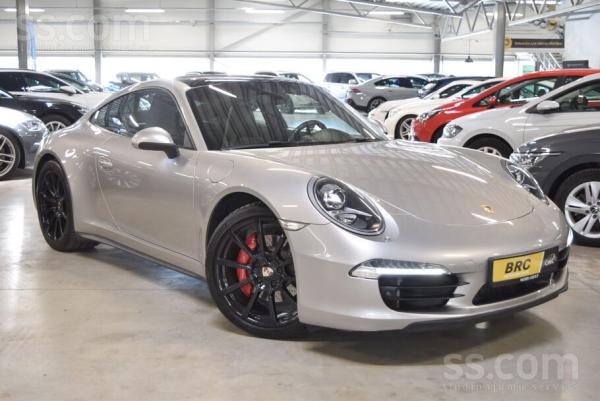 Grey Porsche 911 2013 in Riga, with an engine capacity of 3.80 L and mileage of 72 thousand km for 95000 €, photo 1 on AUTOMOTO.COM.LV