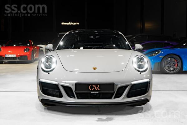 Pelēks Porsche 911 2018 Rīga, ar dzinēja tilpumu 3.00 L un nobraukumu 93 tūkst. km par 108000 €, foto 3 vietnē AUTOMOTO.COM.LV