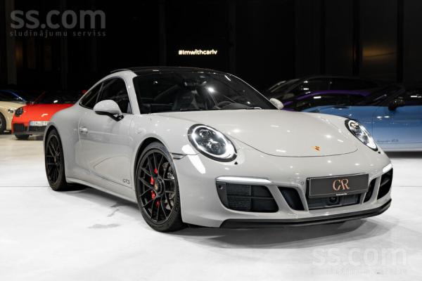 Pelēks Porsche 911 2018 Rīga, ar dzinēja tilpumu 3.00 L un nobraukumu 93 tūkst. km par 108000 €, foto 4 vietnē AUTOMOTO.COM.LV