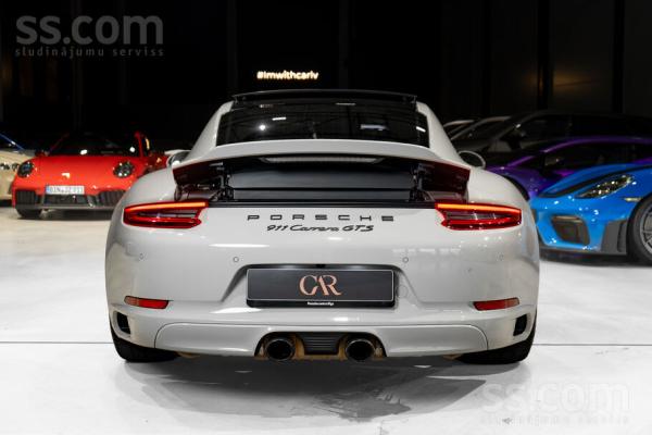 Pelēks Porsche 911 2018 Rīga, ar dzinēja tilpumu 3.00 L un nobraukumu 93 tūkst. km par 108000 €, foto 6 vietnē AUTOMOTO.COM.LV