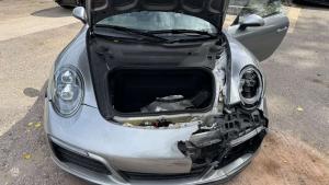 Grey Porsche 911 2019 in Ukmerge, with an engine capacity of 3.00 L and mileage of 28 thousand km for 57990 €, photo 7 on AUTOMOTO.COM.LV