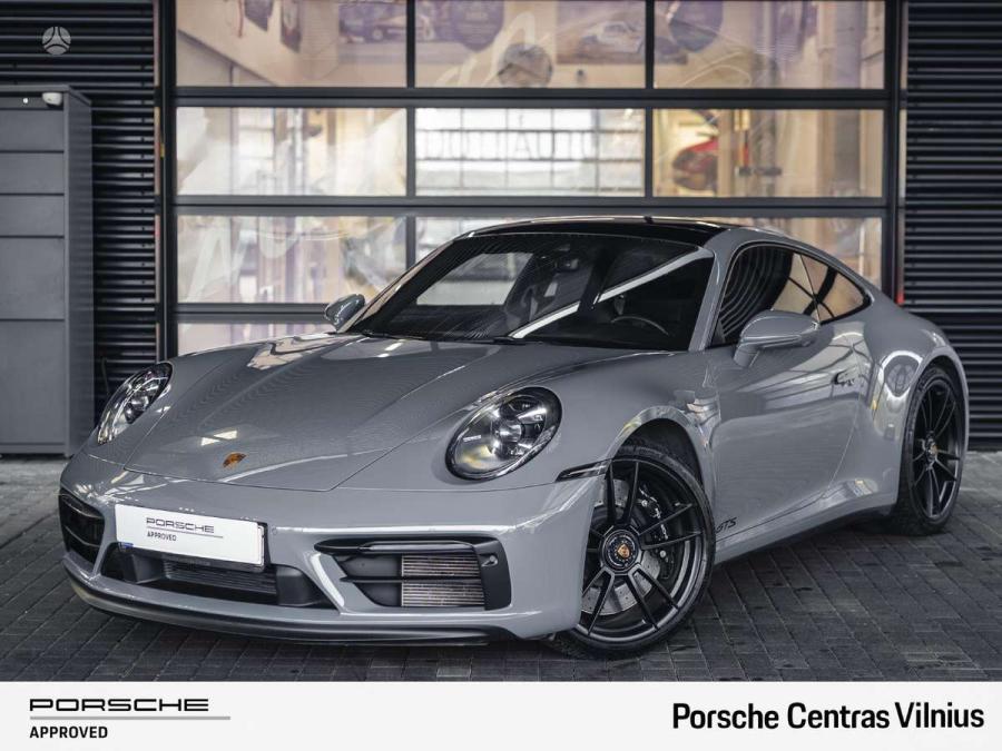 Pelēks Porsche 911 2023 Viļņa, ar dzinēja tilpumu 2.98 L un nobraukumu 28 tūkst. km par 154911 €, foto 1 vietnē AUTOMOTO.COM.LV
