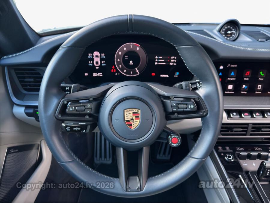 Pelēks Porsche 911 2025 Rīga, ar dzinēja tilpumu 3.00 L un nobraukumu 13 tūkst. km par 129900 €, foto 9 vietnē AUTOMOTO.COM.LV