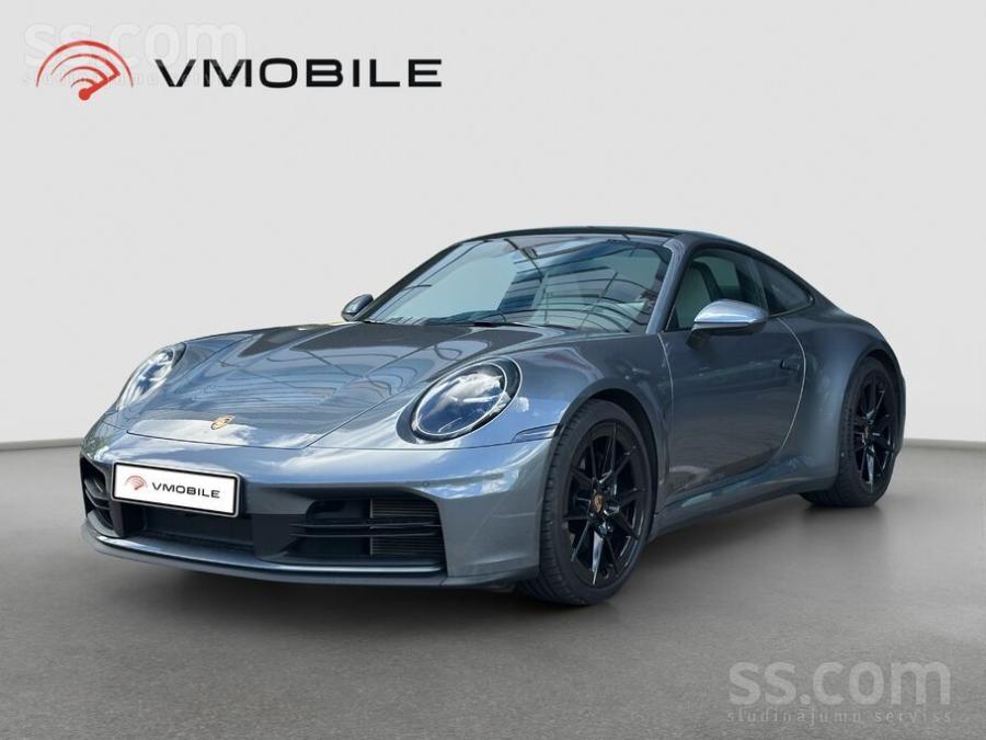 Pelēks Porsche 911 2025 Rīga, ar dzinēja tilpumu 3.00 L un nobraukumu 13 tūkst. km par 129900 €, foto 1 vietnē AUTOMOTO.COM.LV