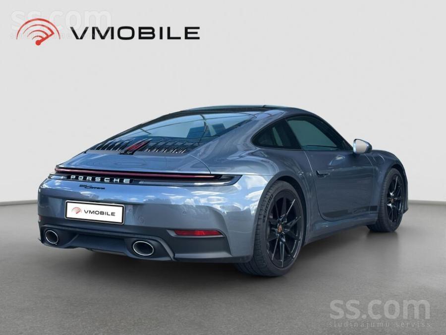 Pelēks Porsche 911 2025 Rīga, ar dzinēja tilpumu 3.00 L un nobraukumu 13 tūkst. km par 129900 €, foto 3 vietnē AUTOMOTO.COM.LV