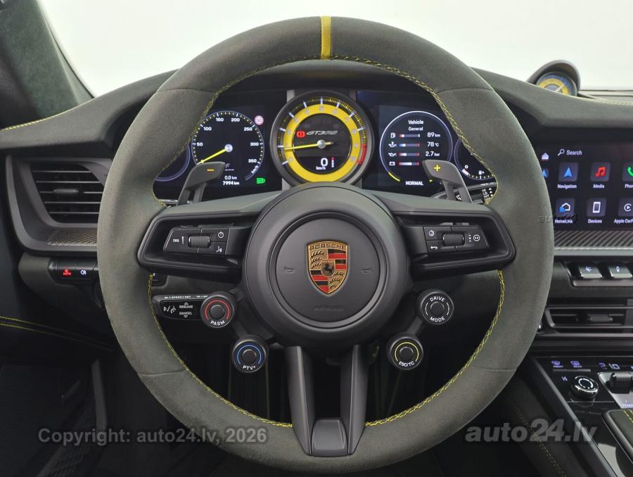 Grey Porsche 911 2025 in Tallinn, with an engine capacity of 4.00 L and mileage of 8 thousand km for 339000 €, photo 15 on AUTOMOTO.COM.LV
