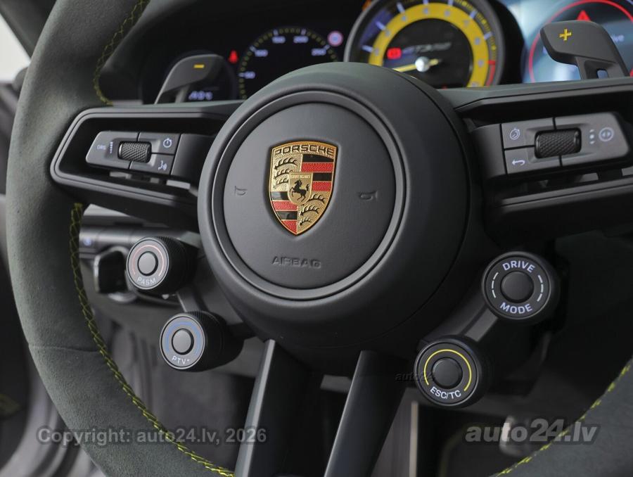 Grey Porsche 911 2025 in Tallinn, with an engine capacity of 4.00 L and mileage of 8 thousand km for 339000 €, photo 17 on AUTOMOTO.COM.LV