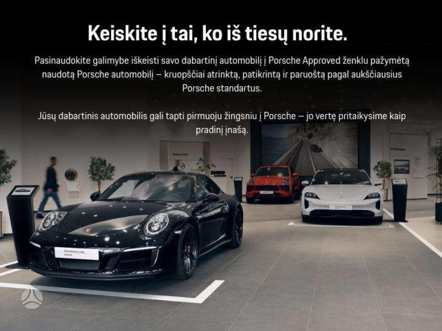 Pelēks Porsche 911 2026 Viļņa, ar dzinēja tilpumu 2.98 L un nobraukumu 3 tūkst. km par 205459 €, foto 50 vietnē AUTOMOTO.COM.LV