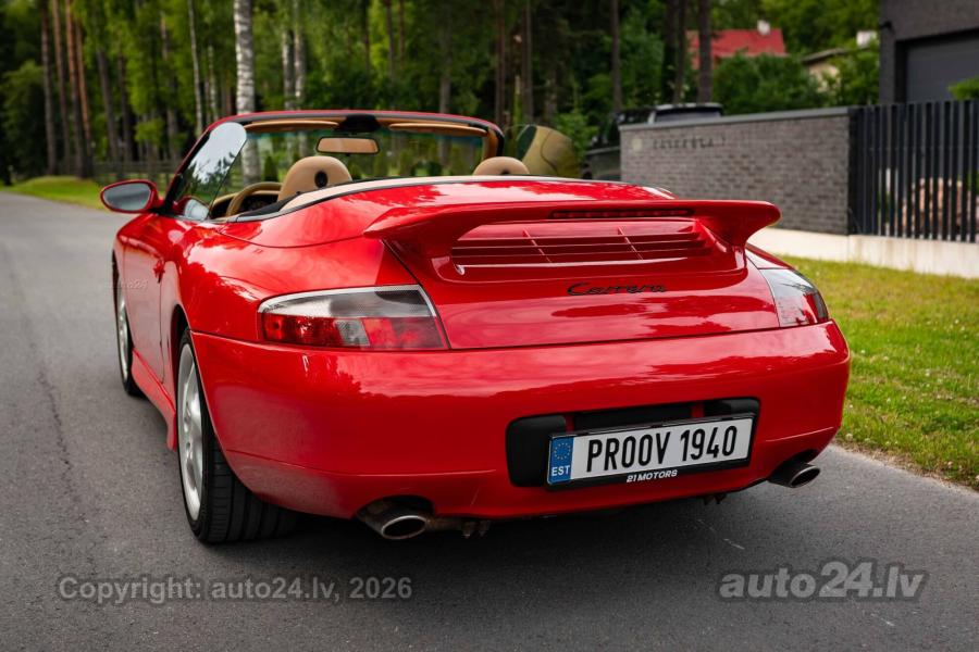Sarkans Porsche 911 2001 Tallina, ar dzinēja tilpumu 3.40 L un nobraukumu 135 tūkst. km par 30990 €, foto 8 vietnē AUTOMOTO.COM.LV