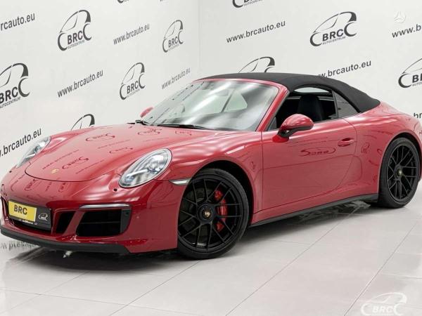 Red Porsche 911 2018 in Vilnius, with an engine capacity of 2.98 L and mileage of 53 thousand km for 83400 €, photo 3 on AUTOMOTO.COM.LV