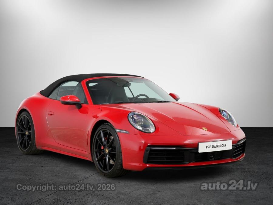 Red Porsche 911 2022 in Tallinn, with an engine capacity of 3.00 L and mileage of 35 thousand km for 139000 €, photo 4 on AUTOMOTO.COM.LV
