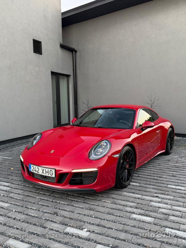 Red Porsche 911 2017 in Tallinn, with an engine capacity of 3.00 L and mileage of 87 thousand km for 92000 €, photo 1 on AUTOMOTO.COM.LV