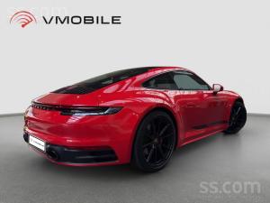 Sarkans Porsche 911 2021 Rīga, ar dzinēja tilpumu 3.00 L un nobraukumu 27 tūkst. km par 132300 €, foto 3 vietnē AUTOMOTO.COM.LV