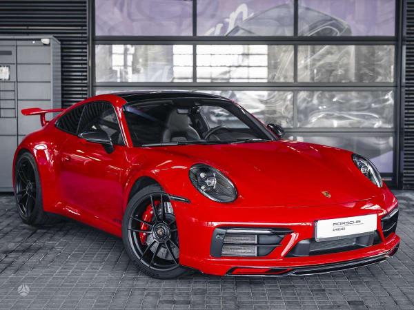 Red Porsche 911 2023 in Vilnius, with an engine capacity of 2.98 L and mileage of 17 thousand km for 149911 €, photo 8 on AUTOMOTO.COM.LV