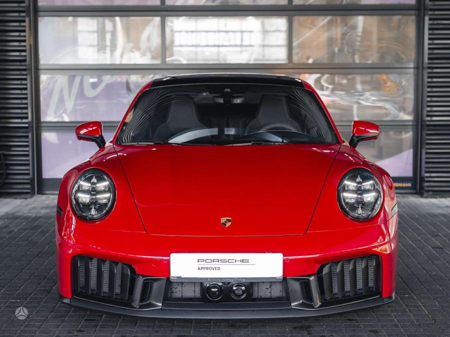 Sarkans Porsche 911 2024 Viļņa, ar dzinēja tilpumu 3.59 L un nobraukumu 12 tūkst. km par 189911 €, foto 9 vietnē AUTOMOTO.COM.LV