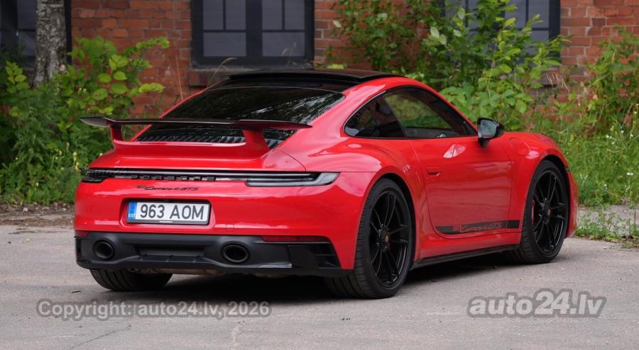 Red Porsche 911 2024 in Tallinn, with an engine capacity of 3.00 L and mileage of 37 thousand km for 145000 €, photo 10 on AUTOMOTO.COM.LV