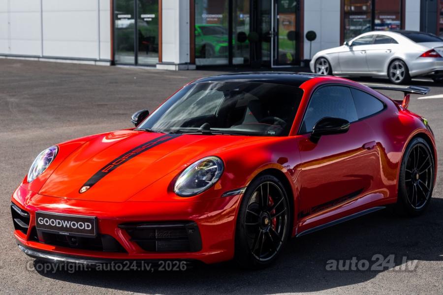 Red Porsche 911 2024 in Tallinn, with an engine capacity of 3.00 L and mileage of 37 thousand km for 145000 €, photo 21 on AUTOMOTO.COM.LV