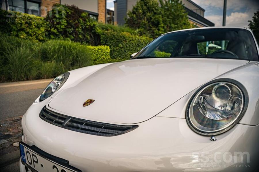 White Porsche 911 2007 in Riga, with an engine capacity of 3.60 L and mileage of 55 thousand km for 74999 €, photo 9 on AUTOMOTO.COM.LV