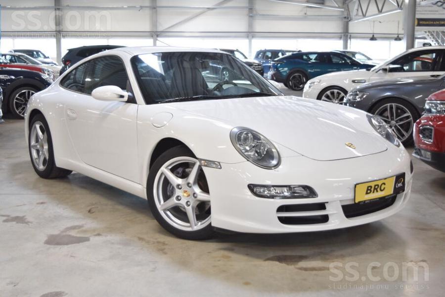 Белый Порше 911 2008 в Рига, объемом двигателя 3.60 л и пробегом 48 тыс. км за 47500 €, фото 1 на AUTOMOTO.COM.LV