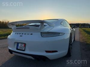White Porsche 911 2014 in Riga, with an engine capacity of 3.40 L and mileage of 65 thousand km for 84999 €, photo 10 on AUTOMOTO.COM.LV
