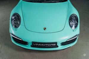White Porsche 911 2015 in Vilnius, with an engine capacity of 3.44 L and mileage of 49 thousand km for 67000 €, photo 13 on AUTOMOTO.COM.LV