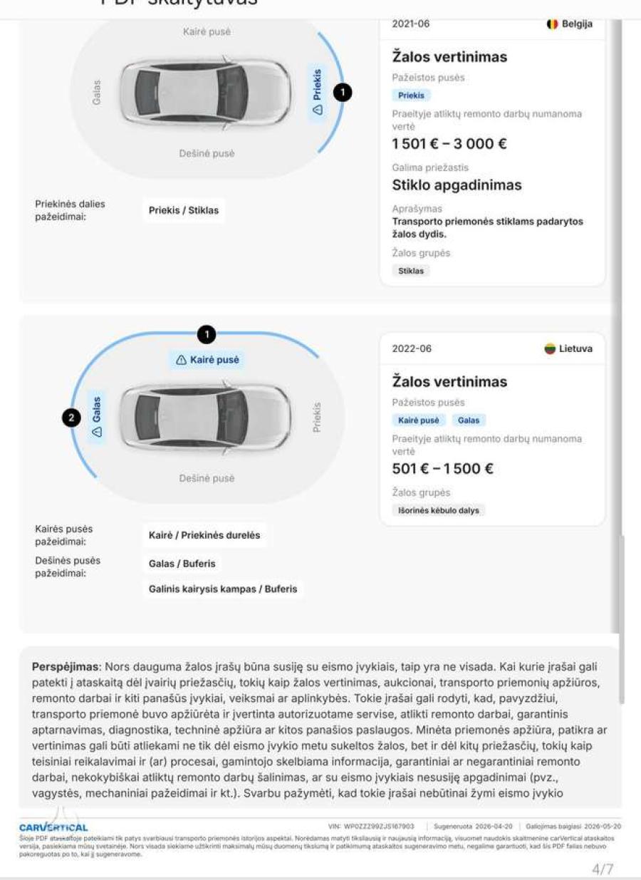 White Porsche 911 2018 in Vilnius, with an engine capacity of 4.00 L and mileage of 61 thousand km for 138888 €, photo 18 on AUTOMOTO.COM.LV