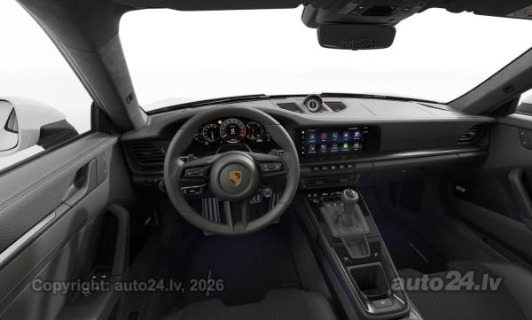 White Porsche 911 2025 in Tallinn, with an engine capacity of 4.00 L and mileage of 2 thousand km for 234900 €, photo 5 on AUTOMOTO.COM.LV