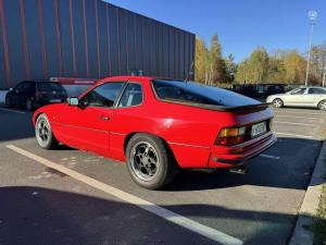 Red Porsche 924 1987 in Vilnius, with an engine capacity of 2.48 L and mileage of 150 thousand km for 9900 €, photo 8 on AUTOMOTO.COM.LV