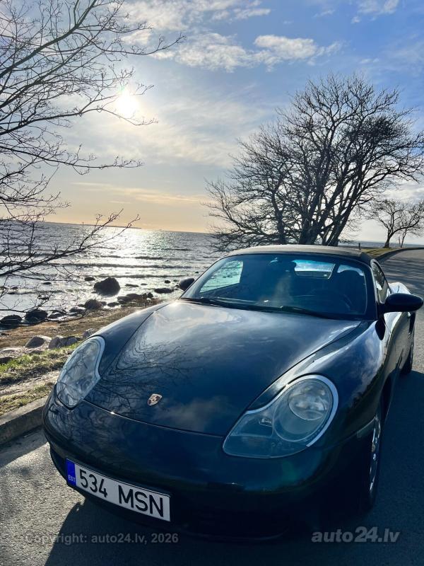 Melns Porsche Boxster 1997 Tallina, ar dzinēja tilpumu 2.50 L un nobraukumu 78 tūkst. km par 17000 €, foto 1 vietnē AUTOMOTO.COM.LV