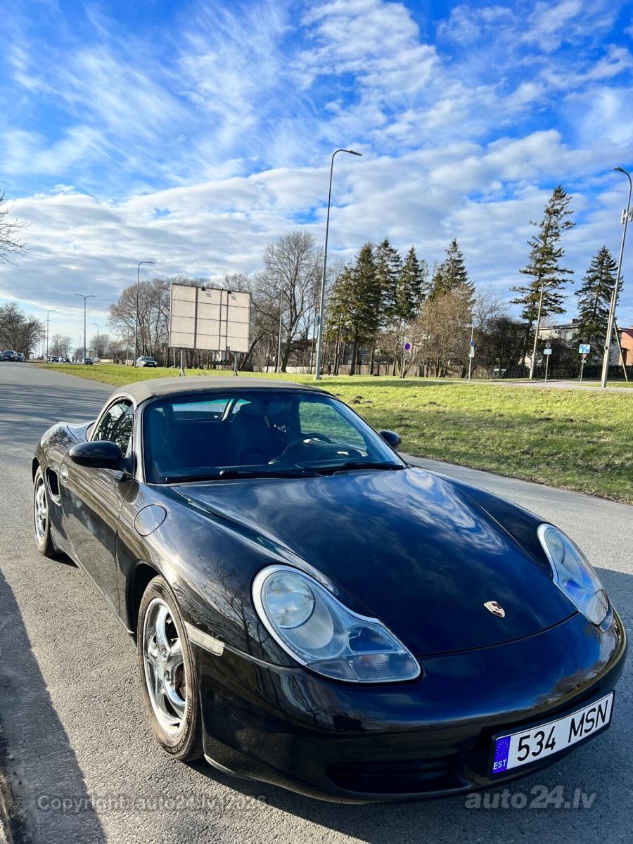 Black Porsche Boxster 1997 in Tallinn, with an engine capacity of 2.50 L and mileage of 78 thousand km for 17000 €, photo 7 on AUTOMOTO.COM.LV