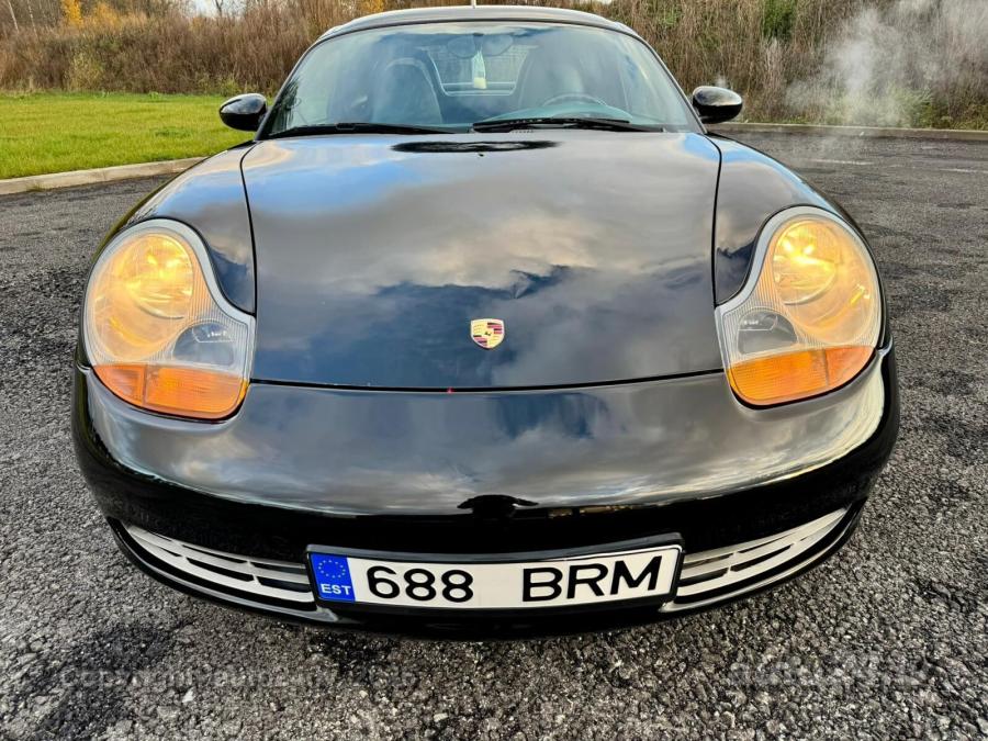 Black Porsche Boxster 1998 in Tallinn, with an engine capacity of 2.50 L and mileage of 136 thousand km for 17000 €, photo 12 on AUTOMOTO.COM.LV