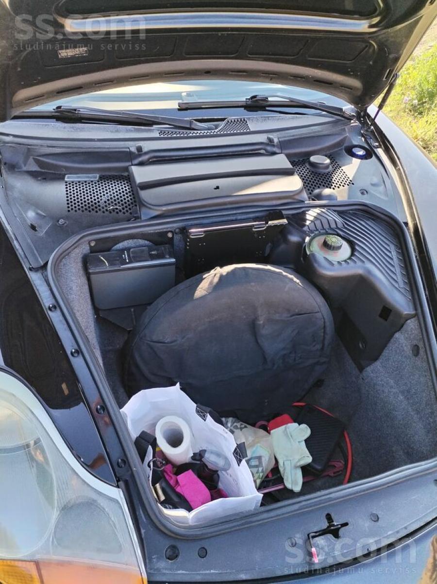 Melns Porsche Boxster 2000 Rīga, ar dzinēja tilpumu 2.70 L un nobraukumu 194 tūkst. km par 10900 €, foto 12 vietnē AUTOMOTO.COM.LV