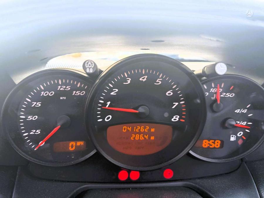 Black Porsche Boxster 2002 in Vilnius, with an engine capacity of 2.69 L and mileage of 66 thousand km for 15600 €, photo 16 on AUTOMOTO.COM.LV
