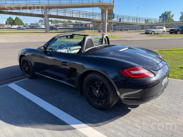 Black Porsche Boxster 2007 in Riga, with an engine capacity of 2.70 L and mileage of 71 thousand km for 25900 €, photo 5 on AUTOMOTO.COM.LV