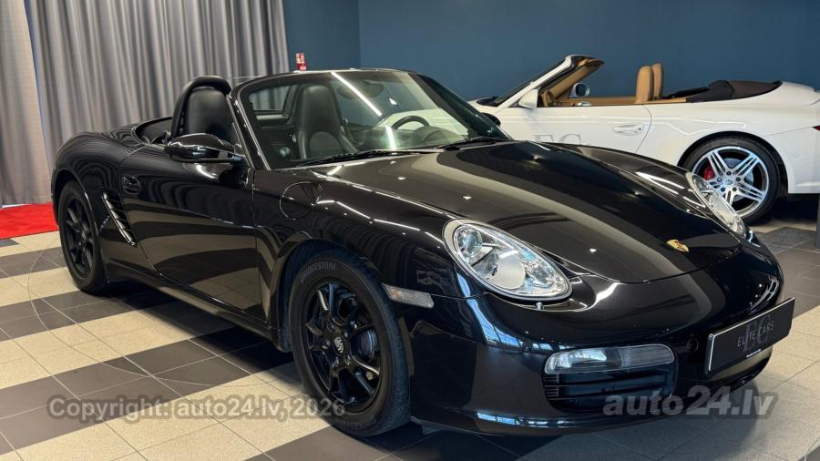 Black Porsche Boxster 2007 in Riga, with an engine capacity of 2.70 L and mileage of 71 thousand km for 25990 €, photo 4 on AUTOMOTO.COM.LV
