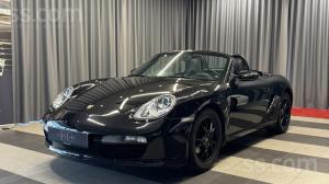Melns Porsche Boxster 2007 Rīga, ar dzinēja tilpumu 2.70 L un nobraukumu 71 tūkst. km par 27990 €, foto  vietnē AUTOMOTO.COM.LV