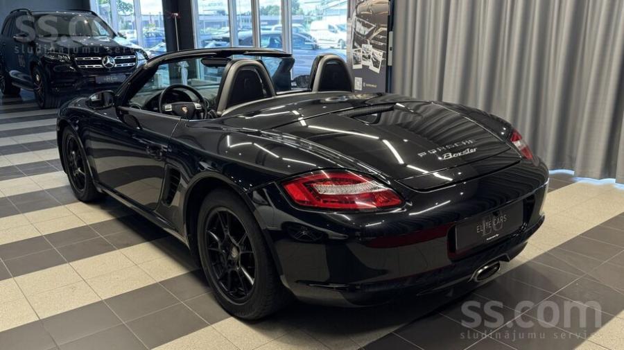 Melns Porsche Boxster 2007 Rīga, ar dzinēja tilpumu 2.70 L un nobraukumu 71 tūkst. km par 27990 €, foto 8 vietnē AUTOMOTO.COM.LV