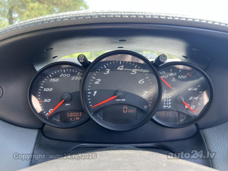 Blue Porsche Boxster 1997 in Tallinn, with an engine capacity of 2.50 L and mileage of 58 thousand km for 14900 €, photo 7 on AUTOMOTO.COM.LV