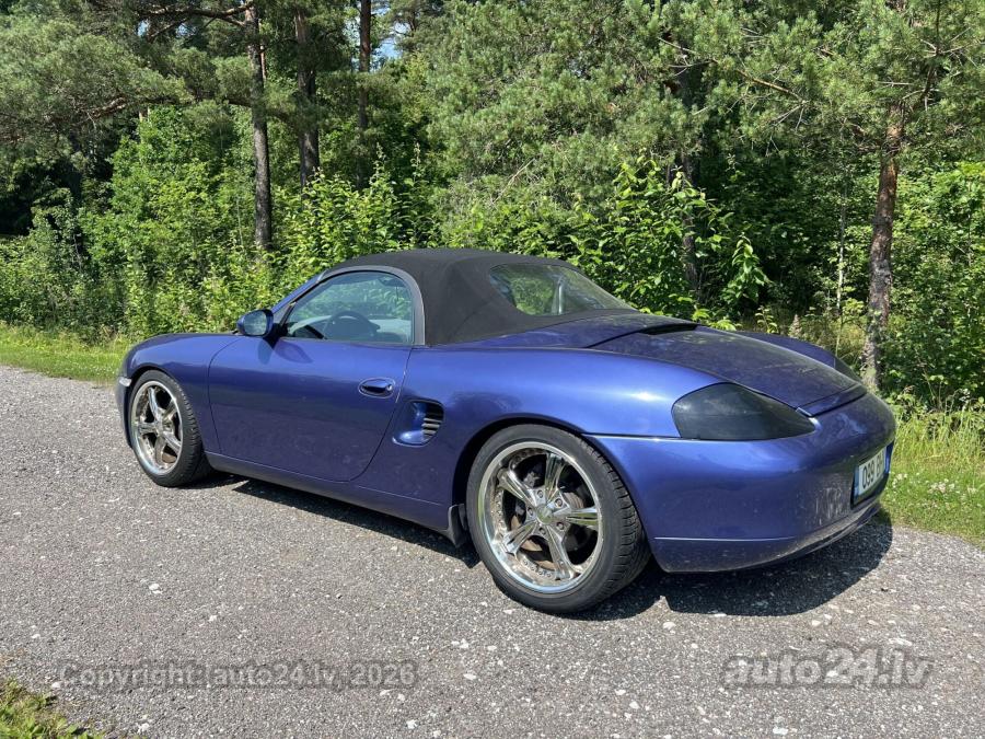 Blue Porsche Boxster 1997 in Tallinn, with an engine capacity of 2.50 L and mileage of 58 thousand km for 14900 €, photo 9 on AUTOMOTO.COM.LV